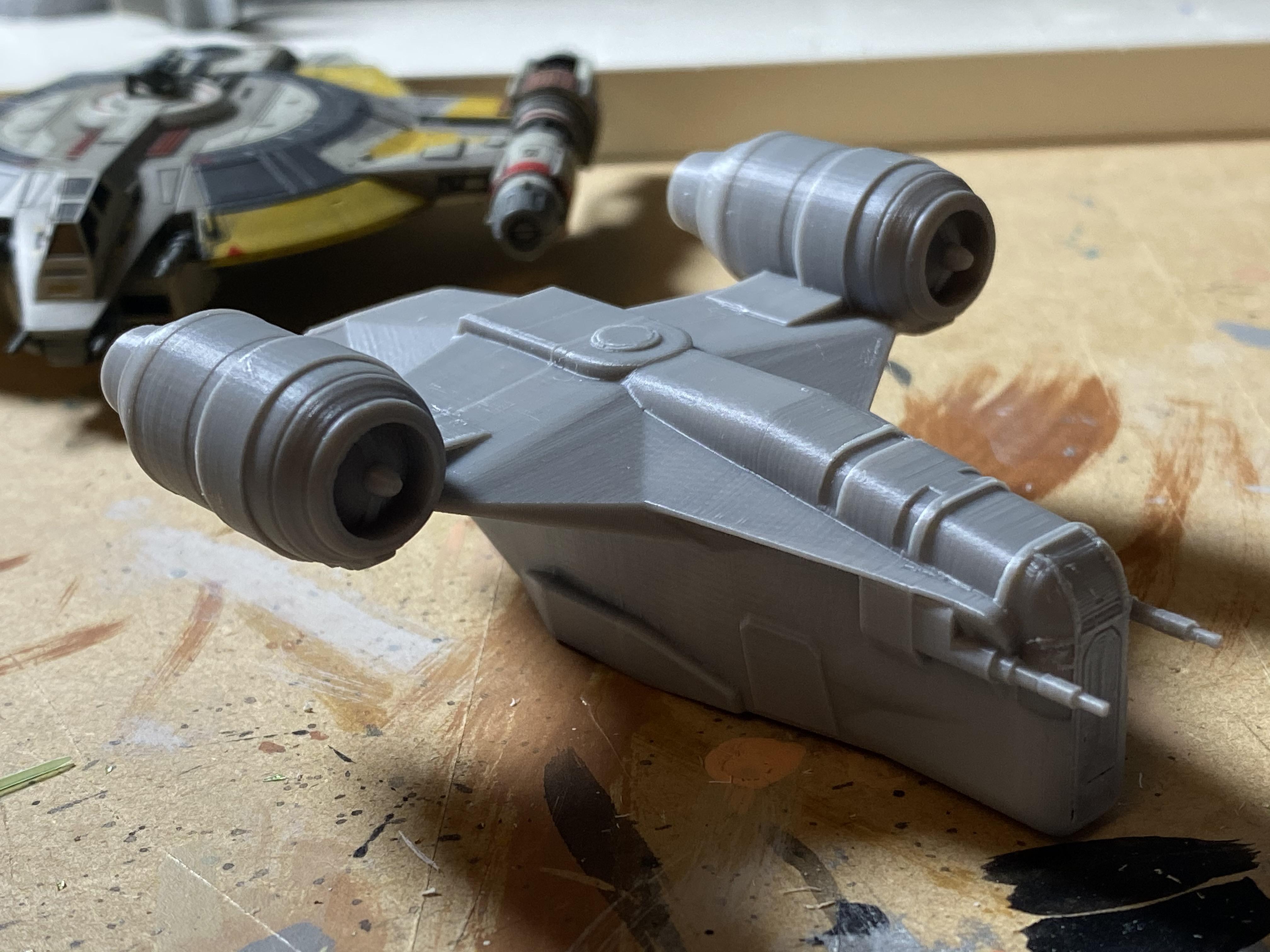 Razor Crest in progress... | Scrolller