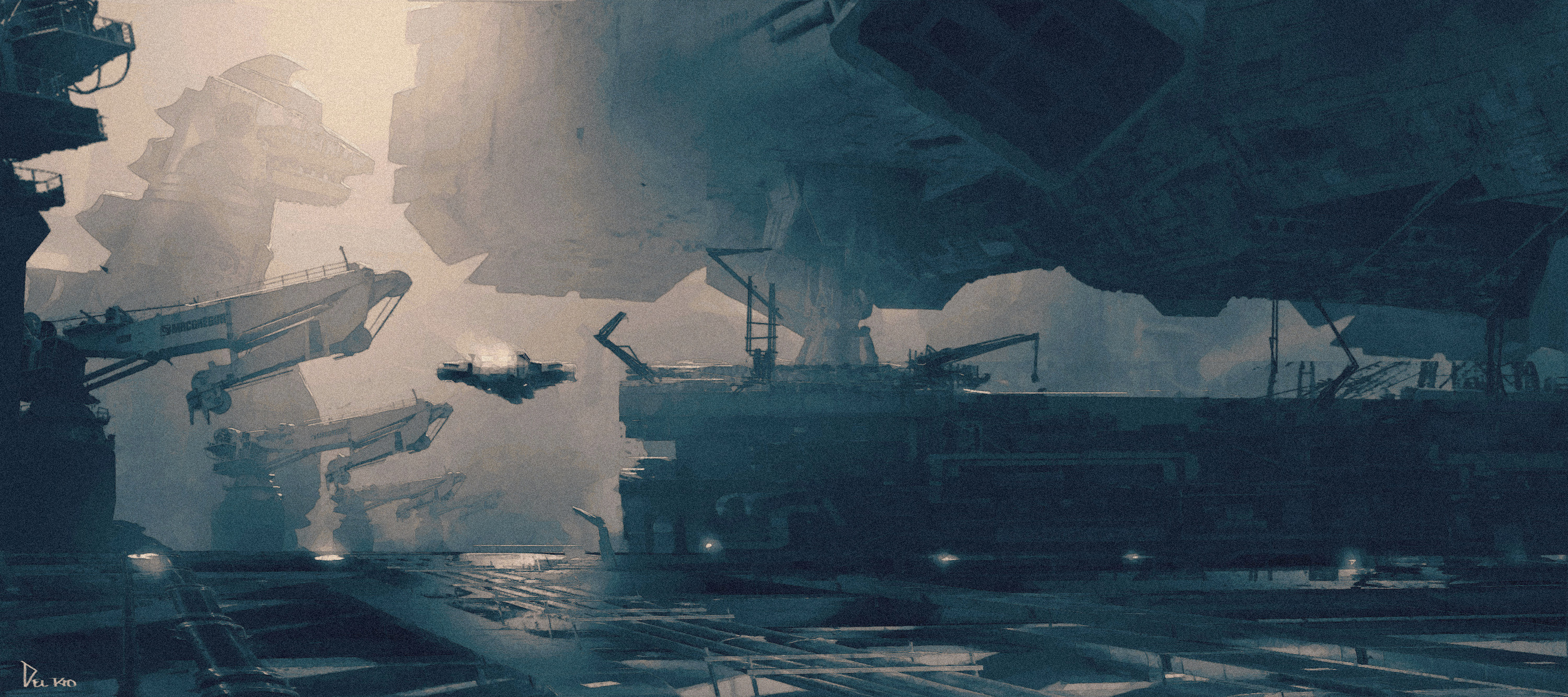 Ready Player One - Aech’s workshop planet by Eddie Del Rio | Scrolller