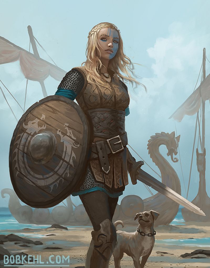 Realistic looking female viking | Scrolller