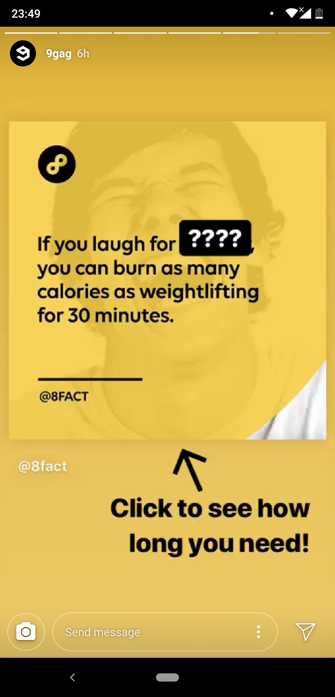 Really 9gag? It's just straight up to clickbait | Scrolller