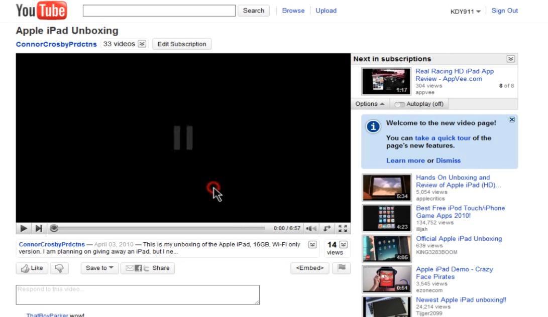 Really digging the new YouTube layout! Looks super duper modern. | Scrolller