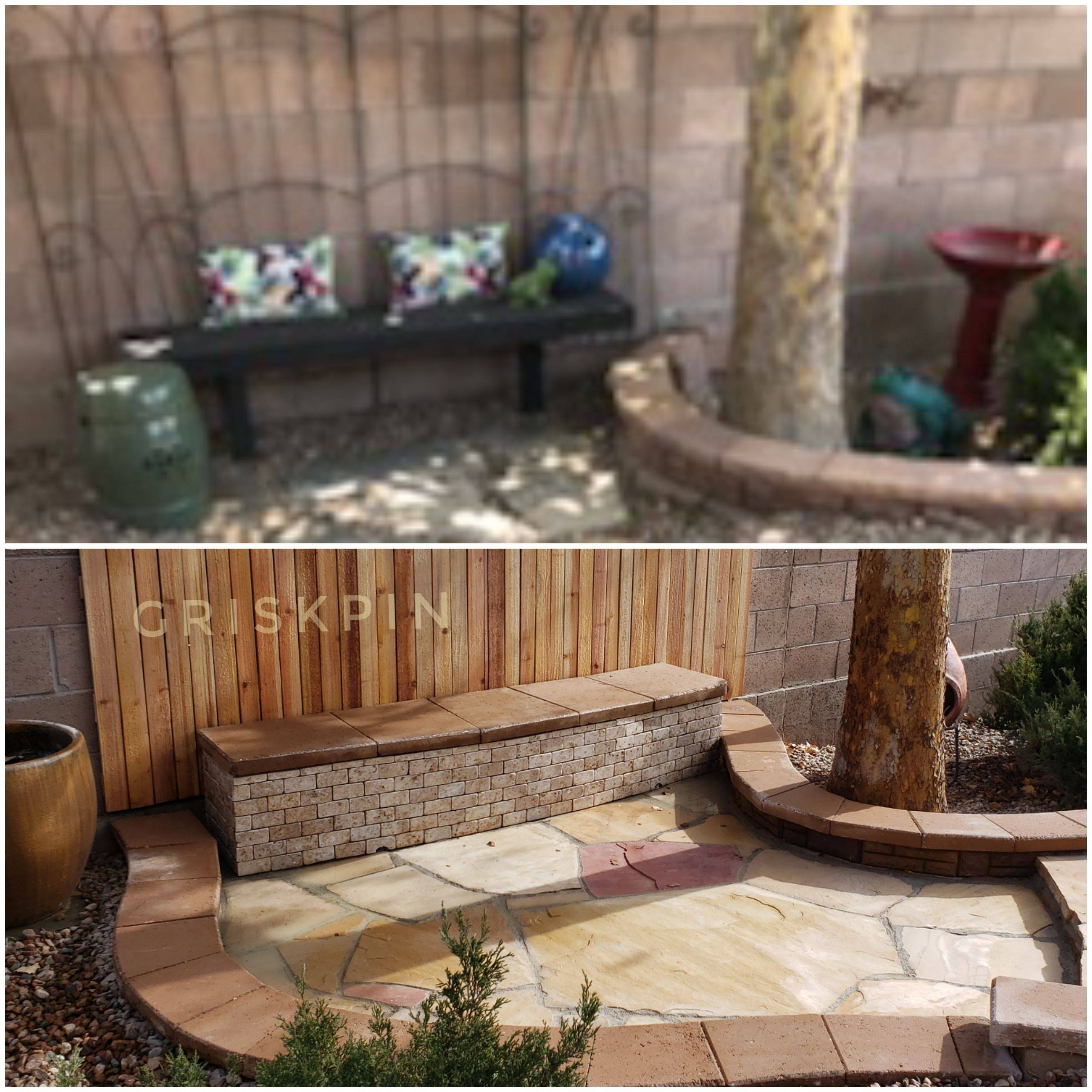 Rebuilt a small seating area | Scrolller