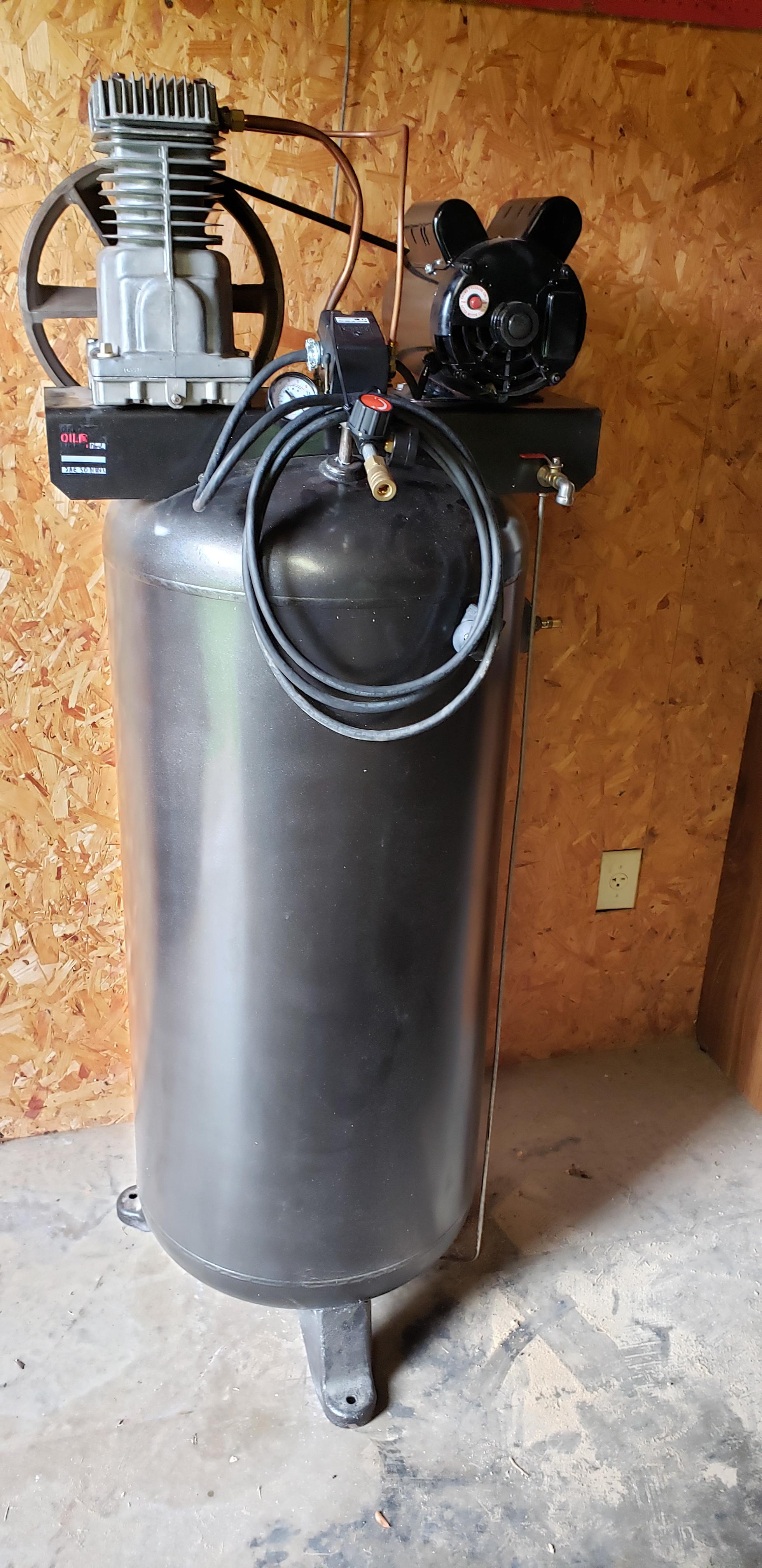 Recently bought house with a 30'x20' Workshop. First addition is a restored Sanborn 60 gallon ...