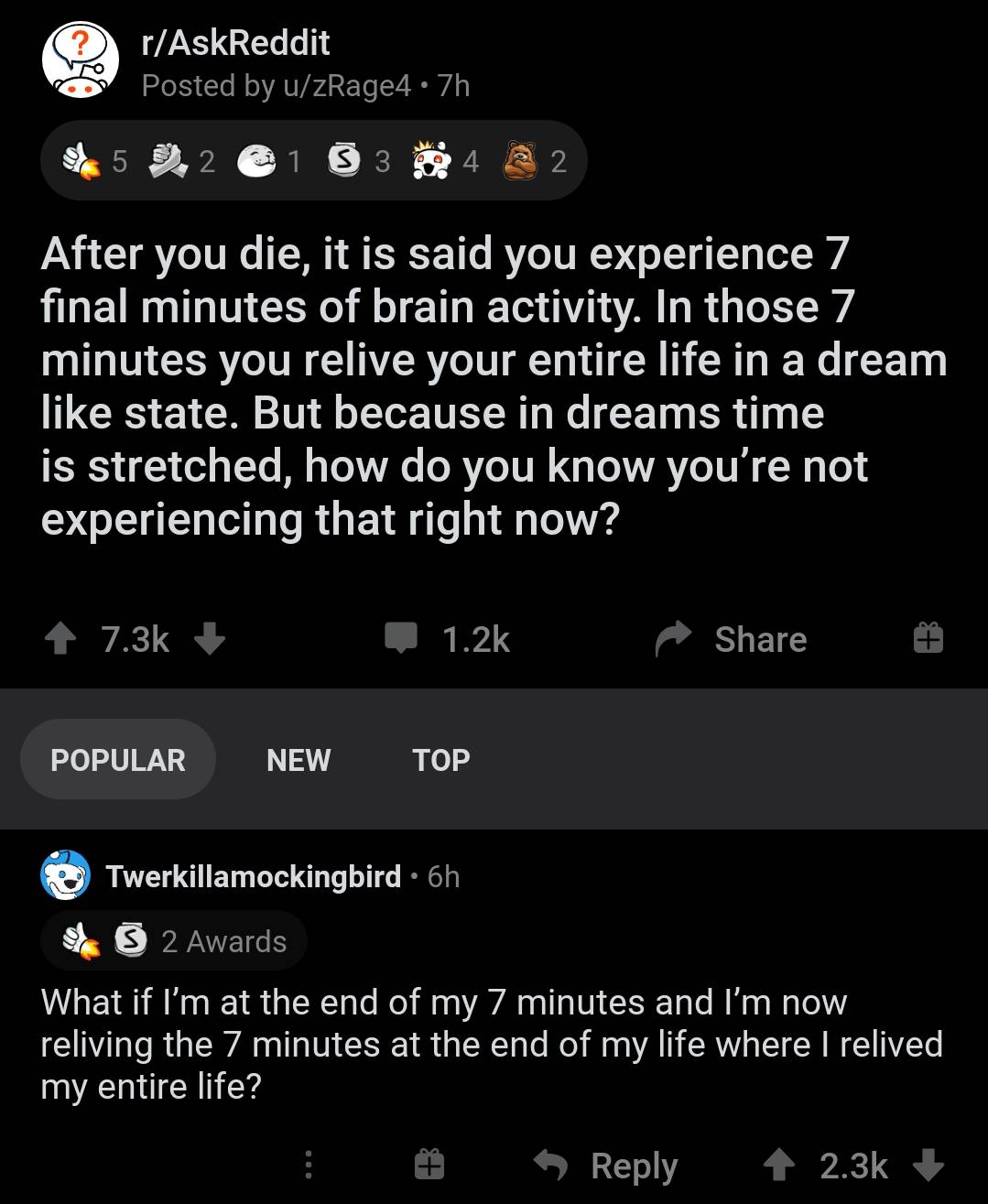 Recursion after death | Scrolller