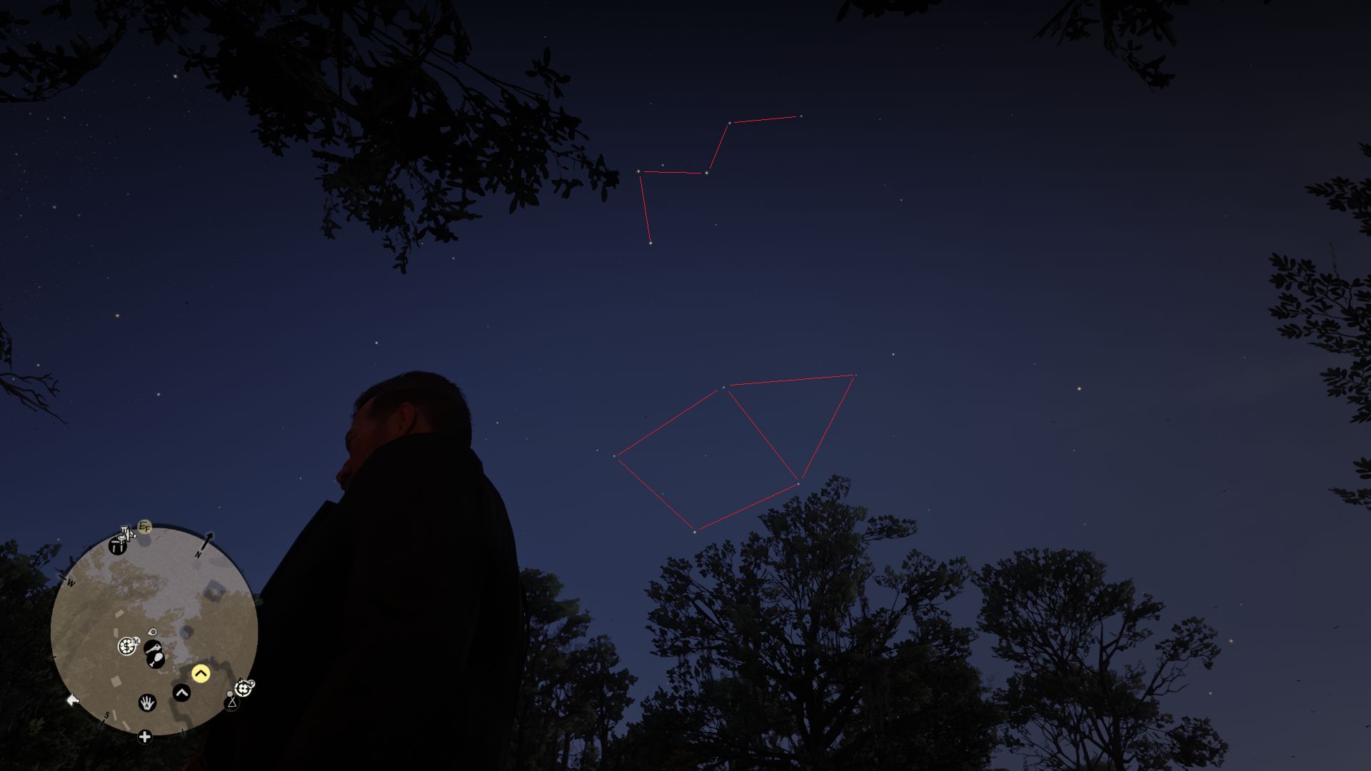 Red Dead Redemption 2 has real constellations on its night sky. | Scrolller
