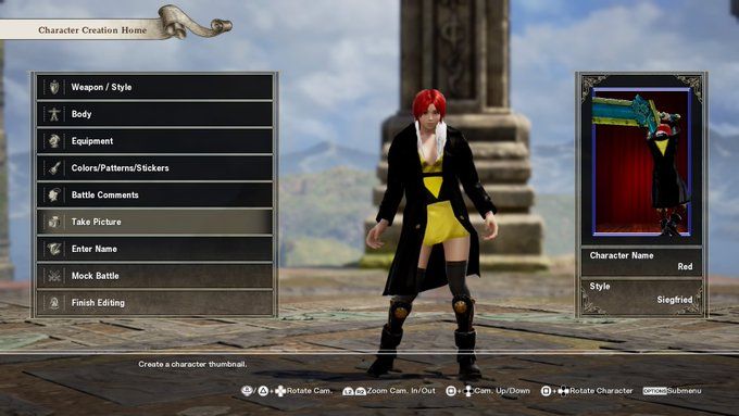 Red in Soul Calibur(custom character) | Scrolller