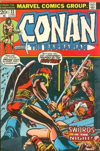 Red Sonja's first appearance. Conan the Barbarian #23 (1973) | Scrolller