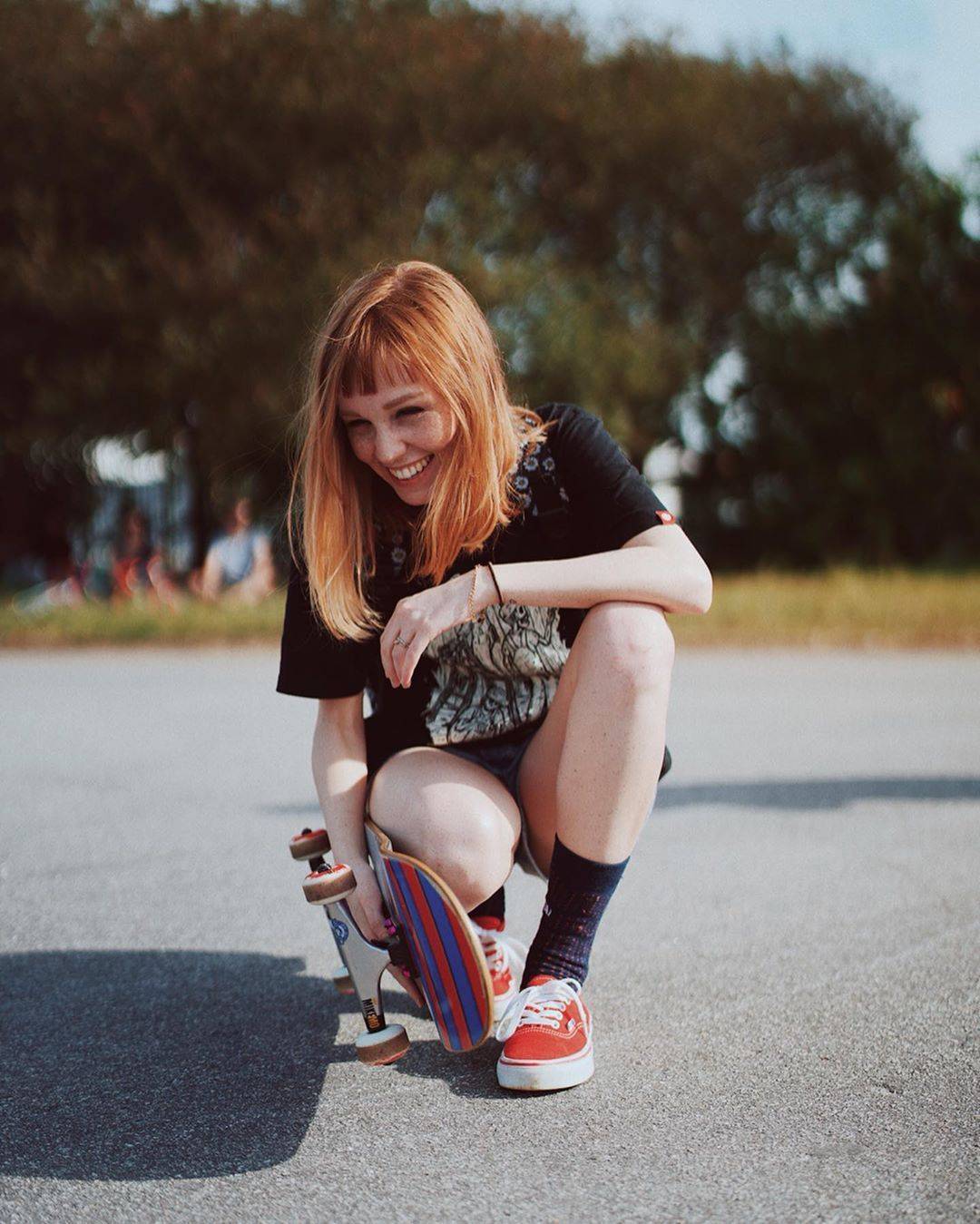 Redhead skater girl | Scrolller
