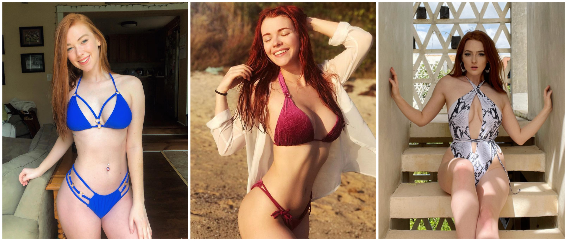 Redheads in Bikinis | Scrolller