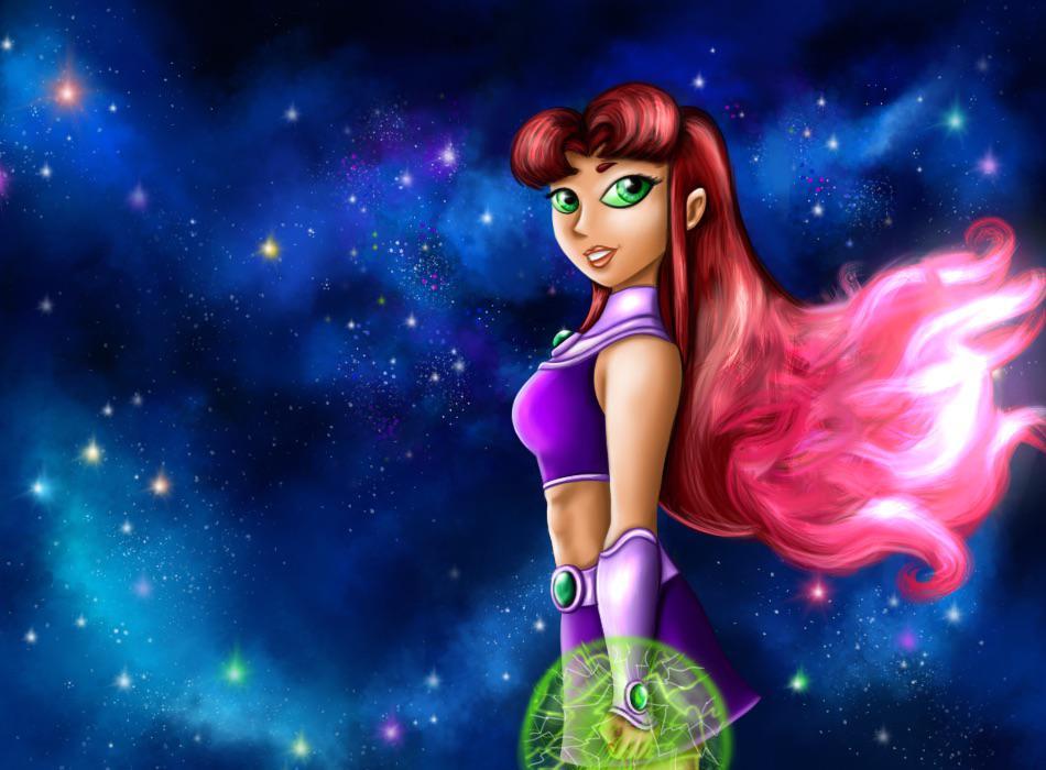 Redrew Starfire Again! | Scrolller