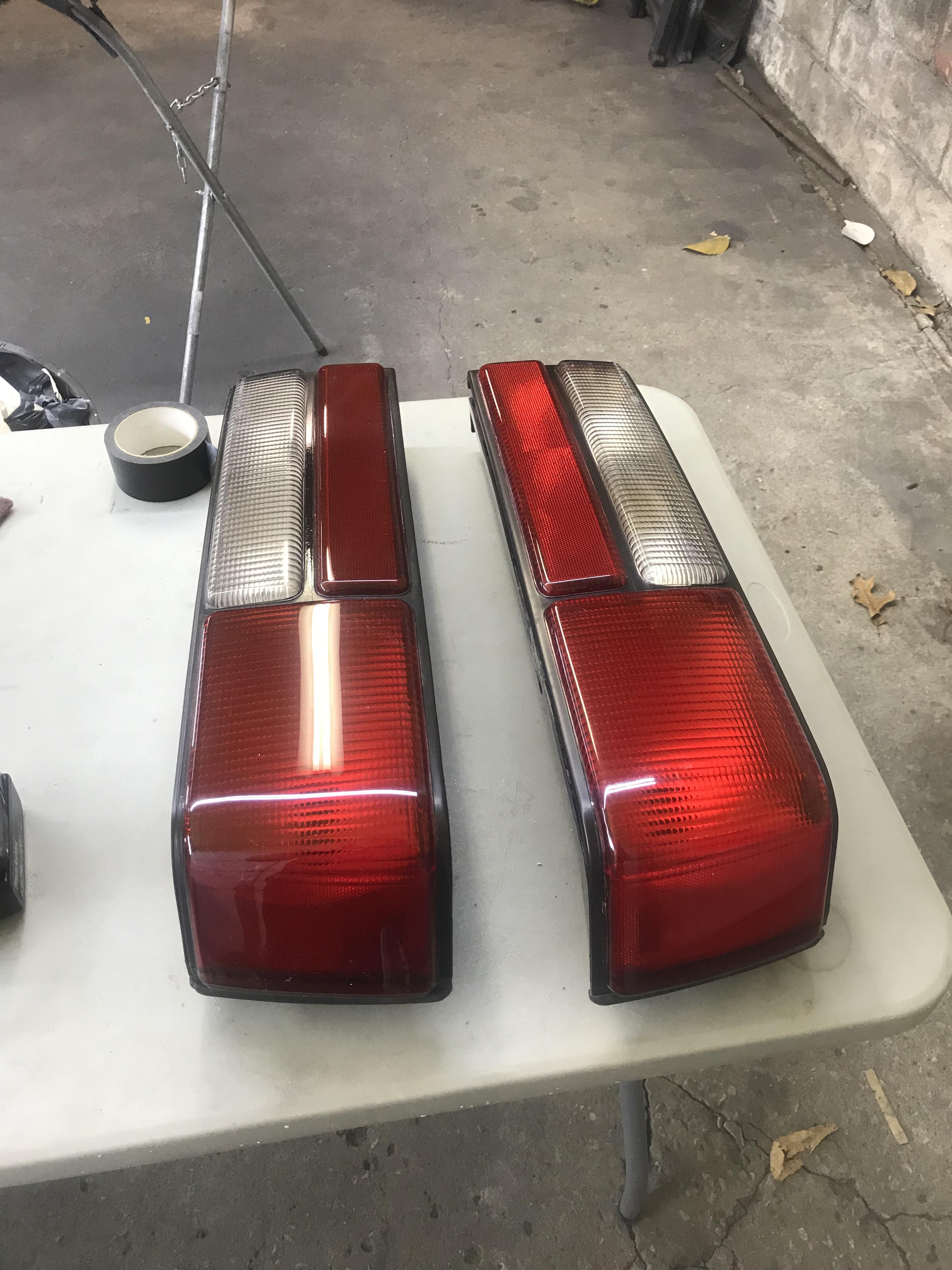 Refinishing the tail lights | Scrolller