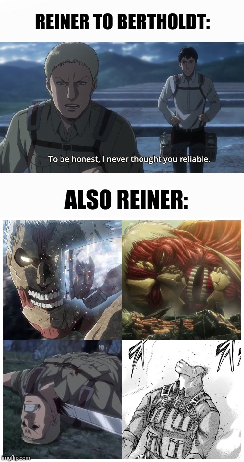 Reiner is the biggest JOBBER in SNK | Scrolller