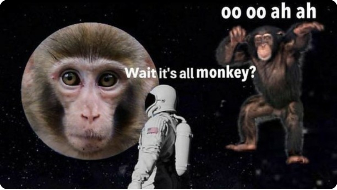 Reject society return to monke | Scrolller