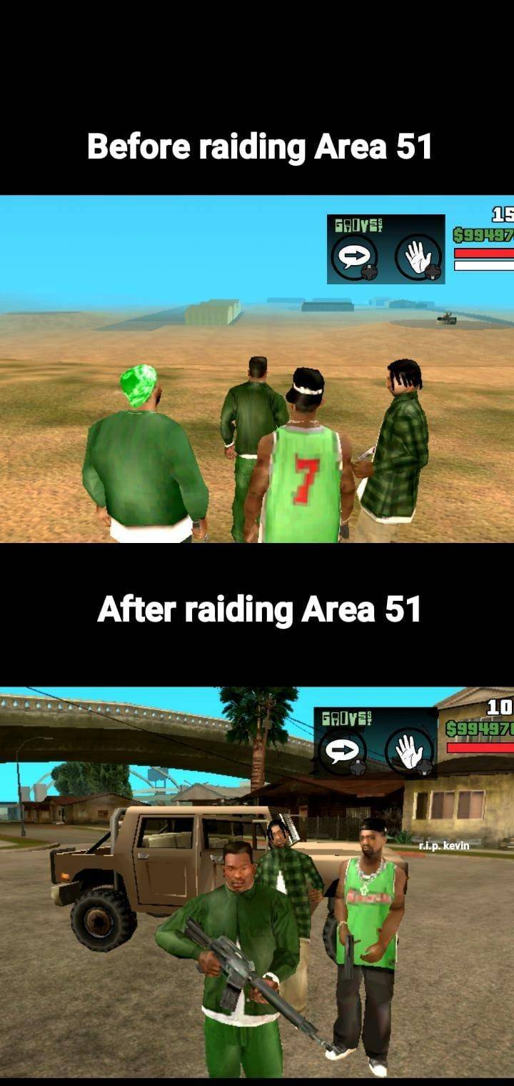 Remember when raiding Area 51 was a thing | Scrolller