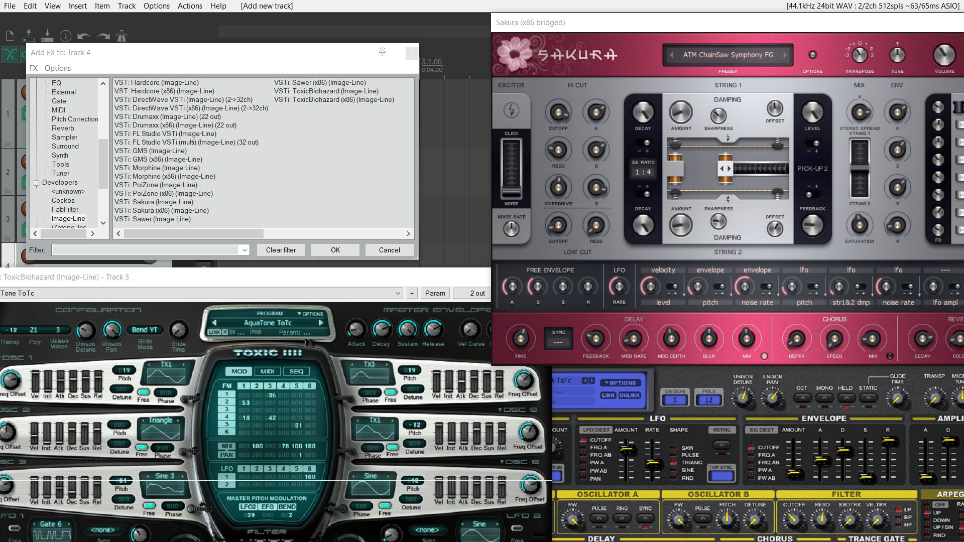 Reminder, you can use some Fl Studio Demo Plugins in Reaper and they ...