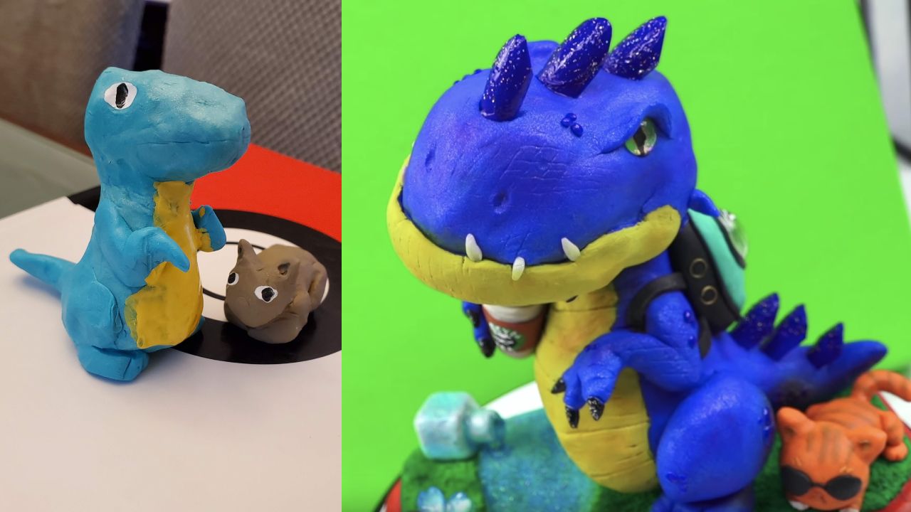 Replica of NerdeCrater's T-Rex | Scrolller