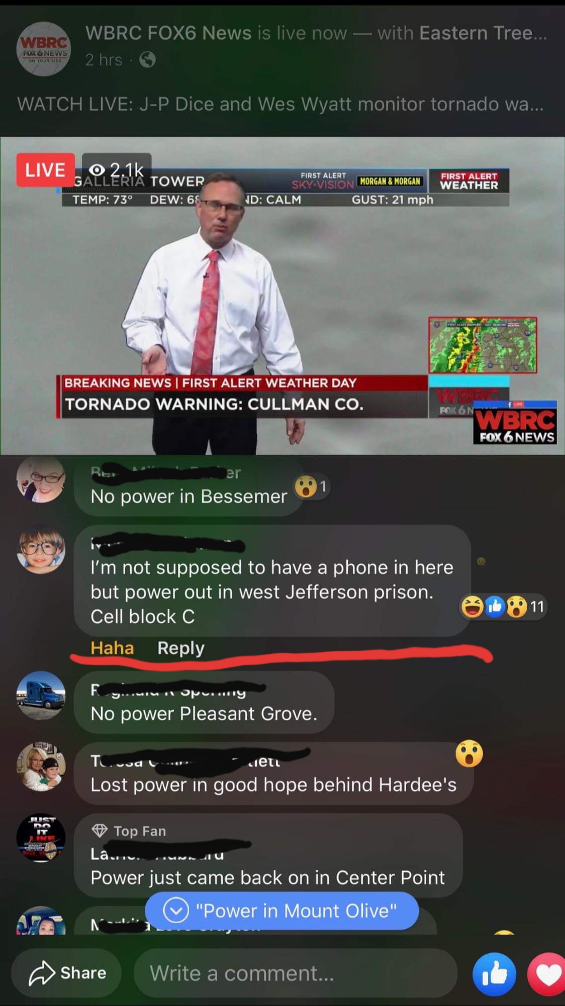 Reporting to you live on the scene | Scrolller