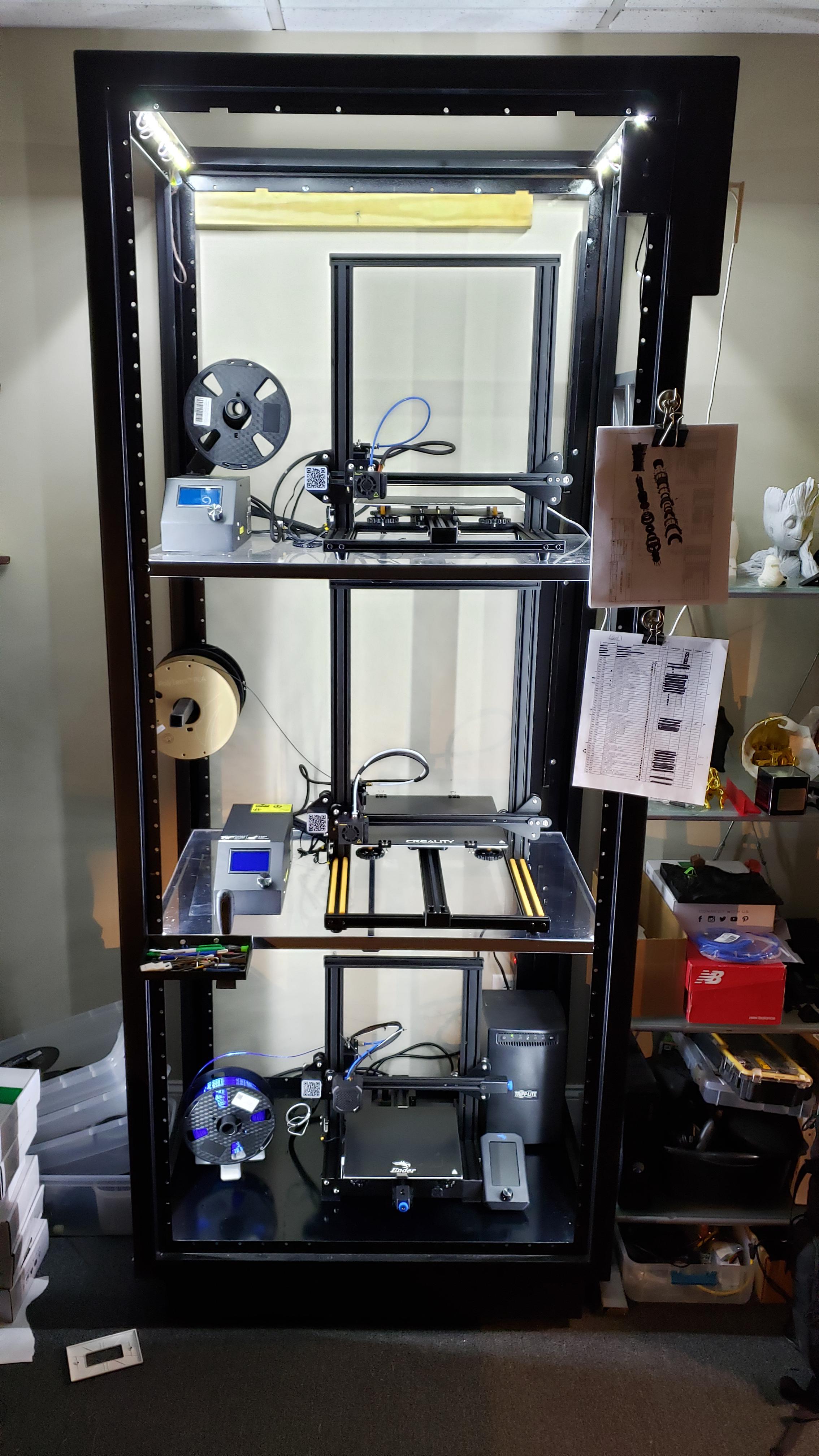 Repurposed a server rack | Scrolller