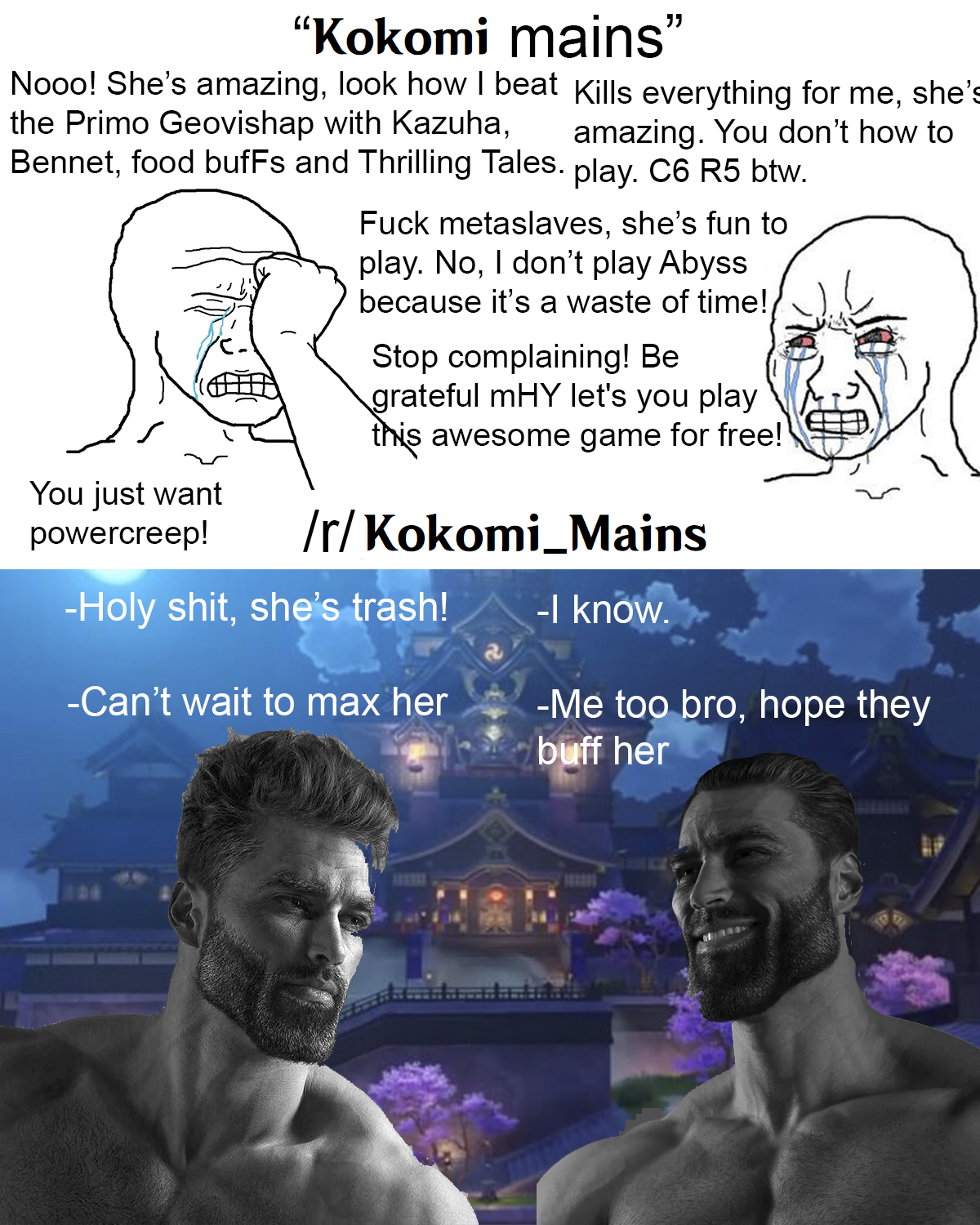 Repurposed Kokomi Meme | Scrolller