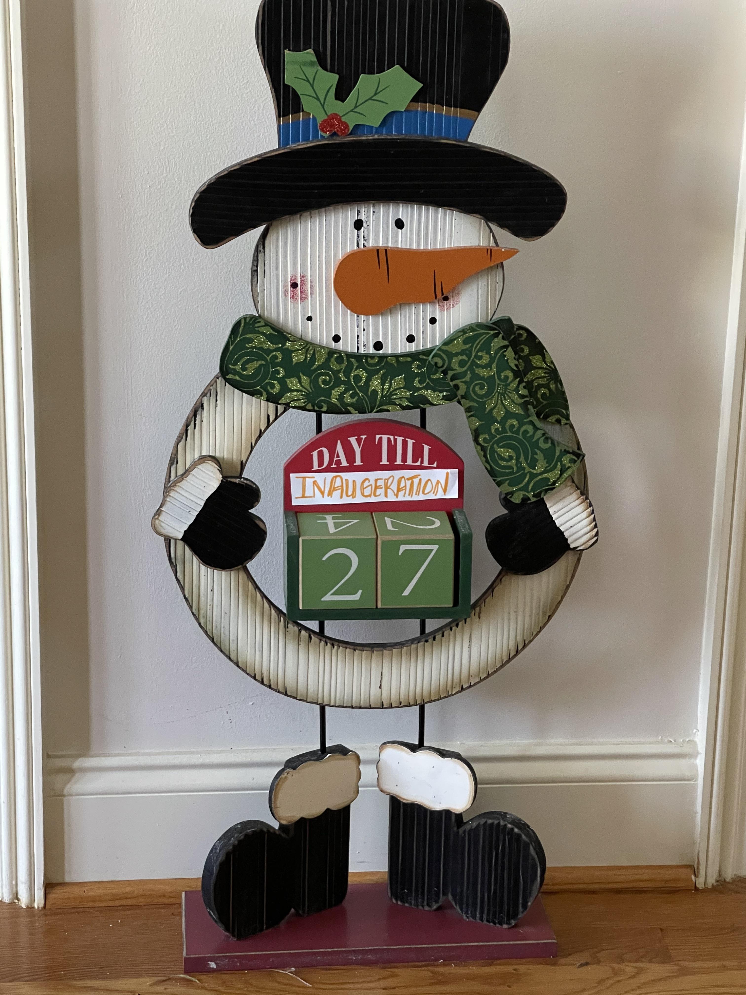 Repurposing our countdown clock. | Scrolller