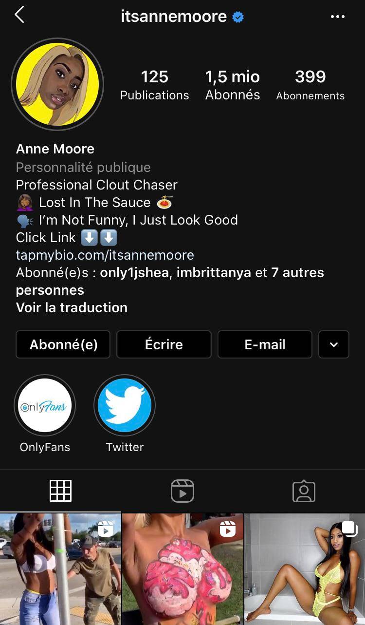 Request for Anne Moore | Scrolller