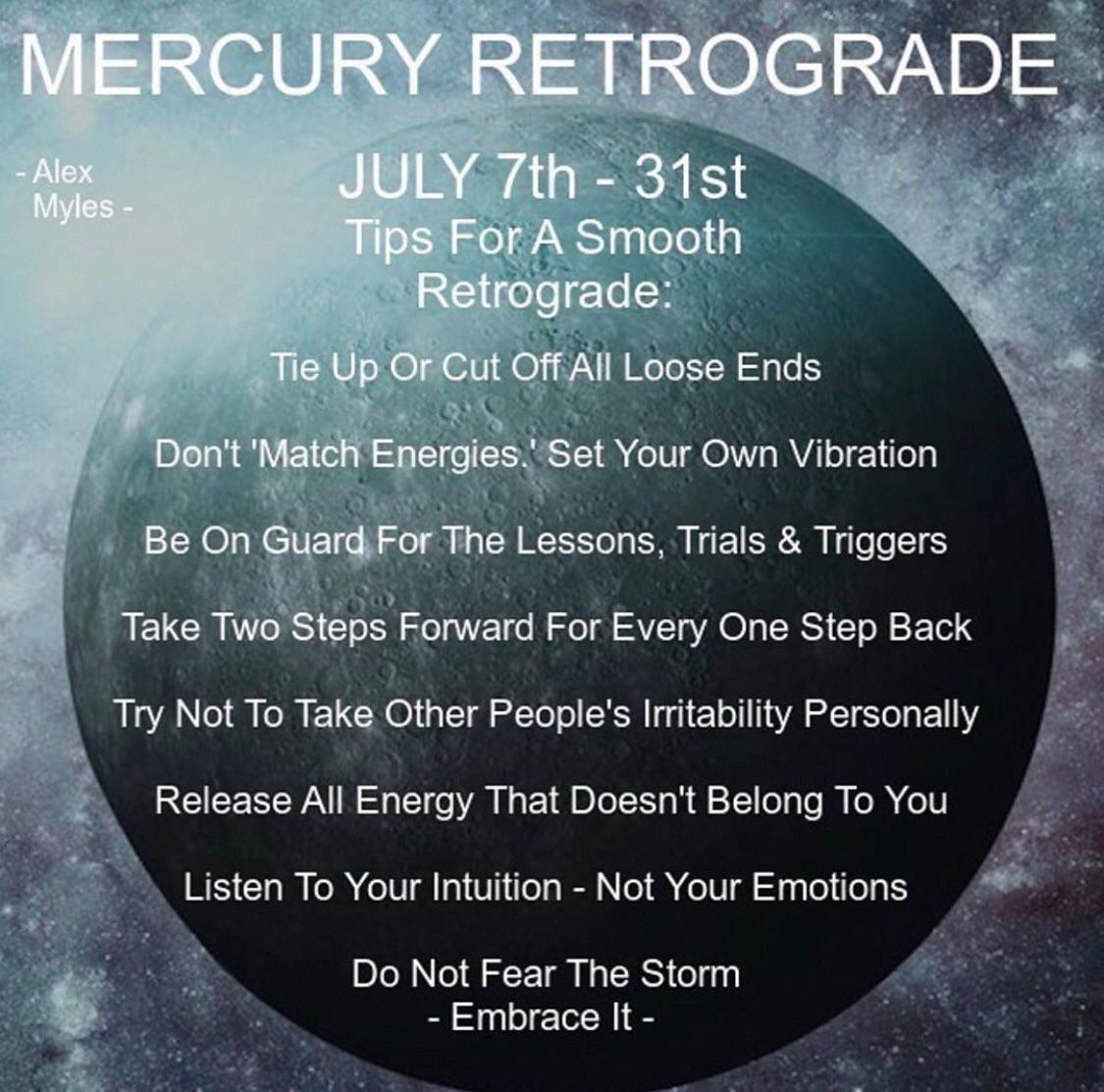 Retrograde “gird your loins” Shift in energy. | Scrolller