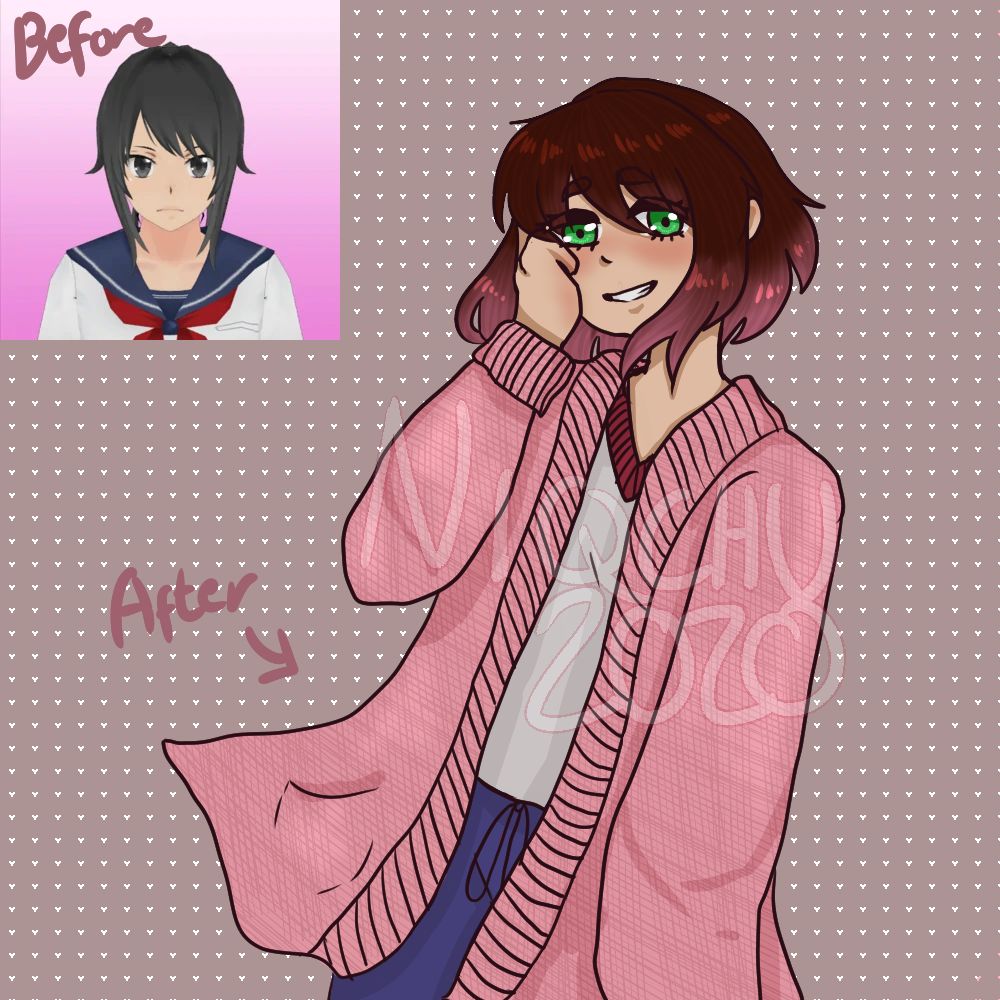 (Reupload) my take on Ayano's redesign | Scrolller