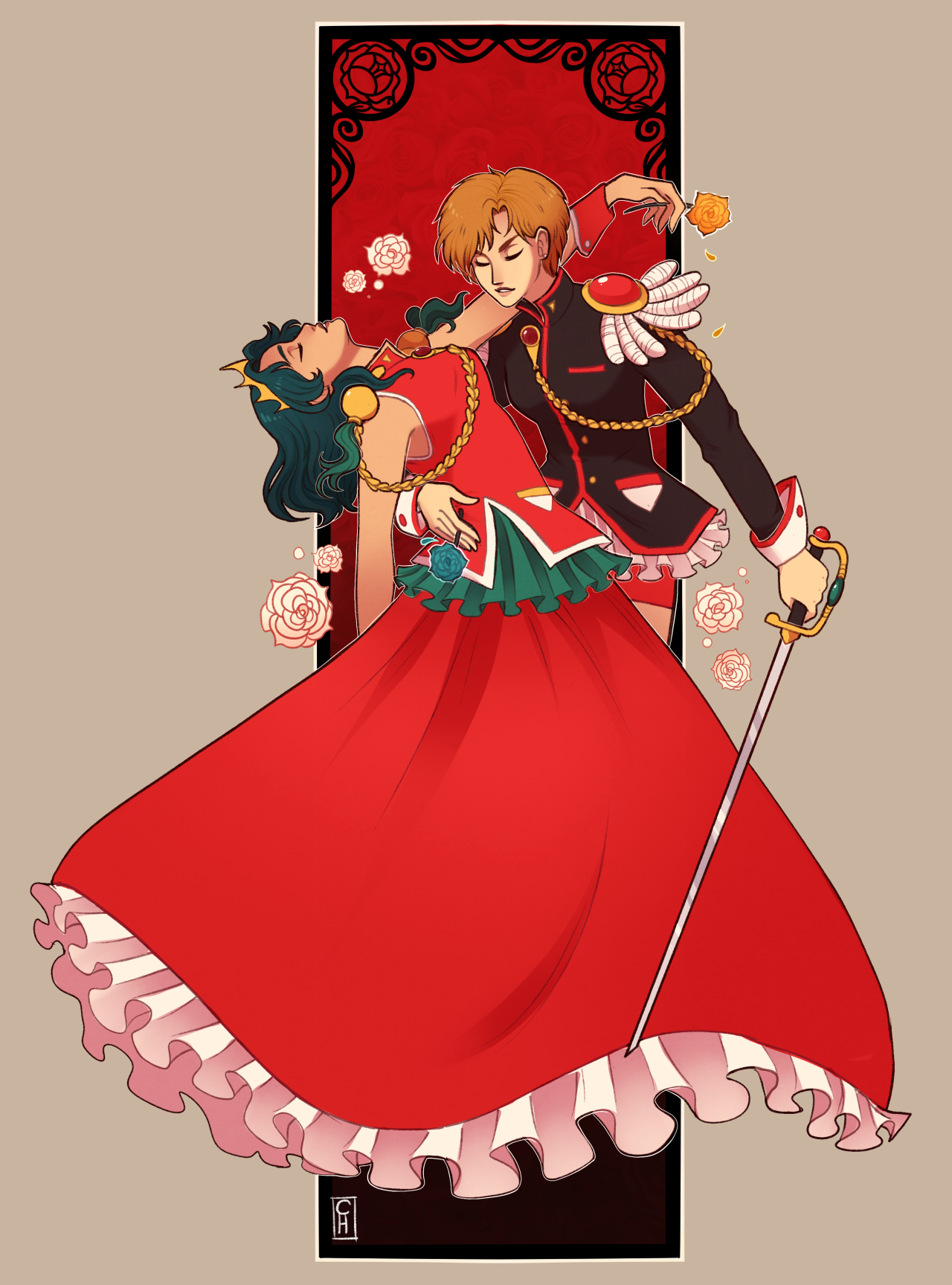 Revolutionary Sailor Scouts by Christina Hahn | Scrolller