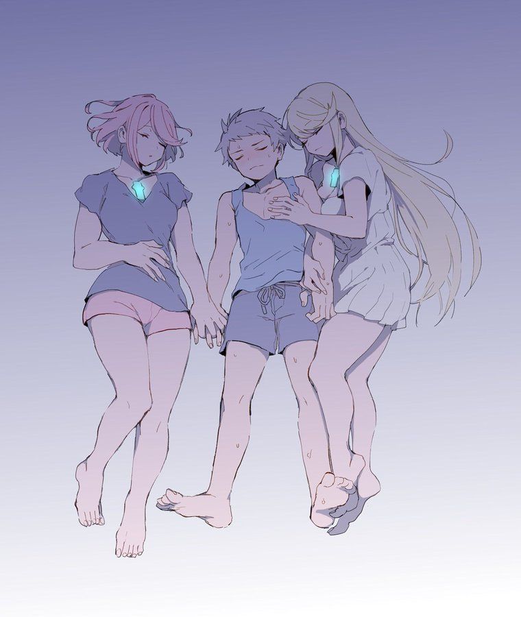 Rex and the girls sleeping | Scrolller