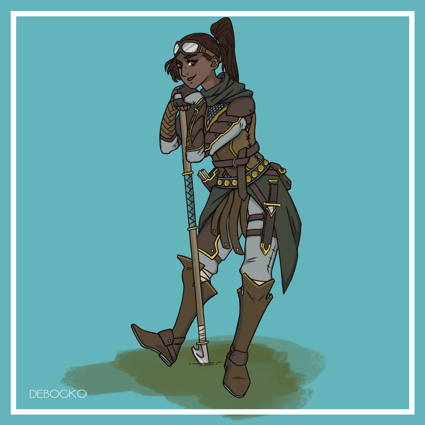 [RF] Jasra El-Yamin, Human Fighter | Scrolller