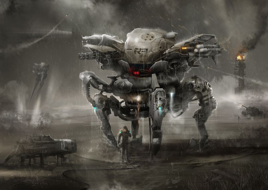 RF-mech 045 by TheRafa | Scrolller