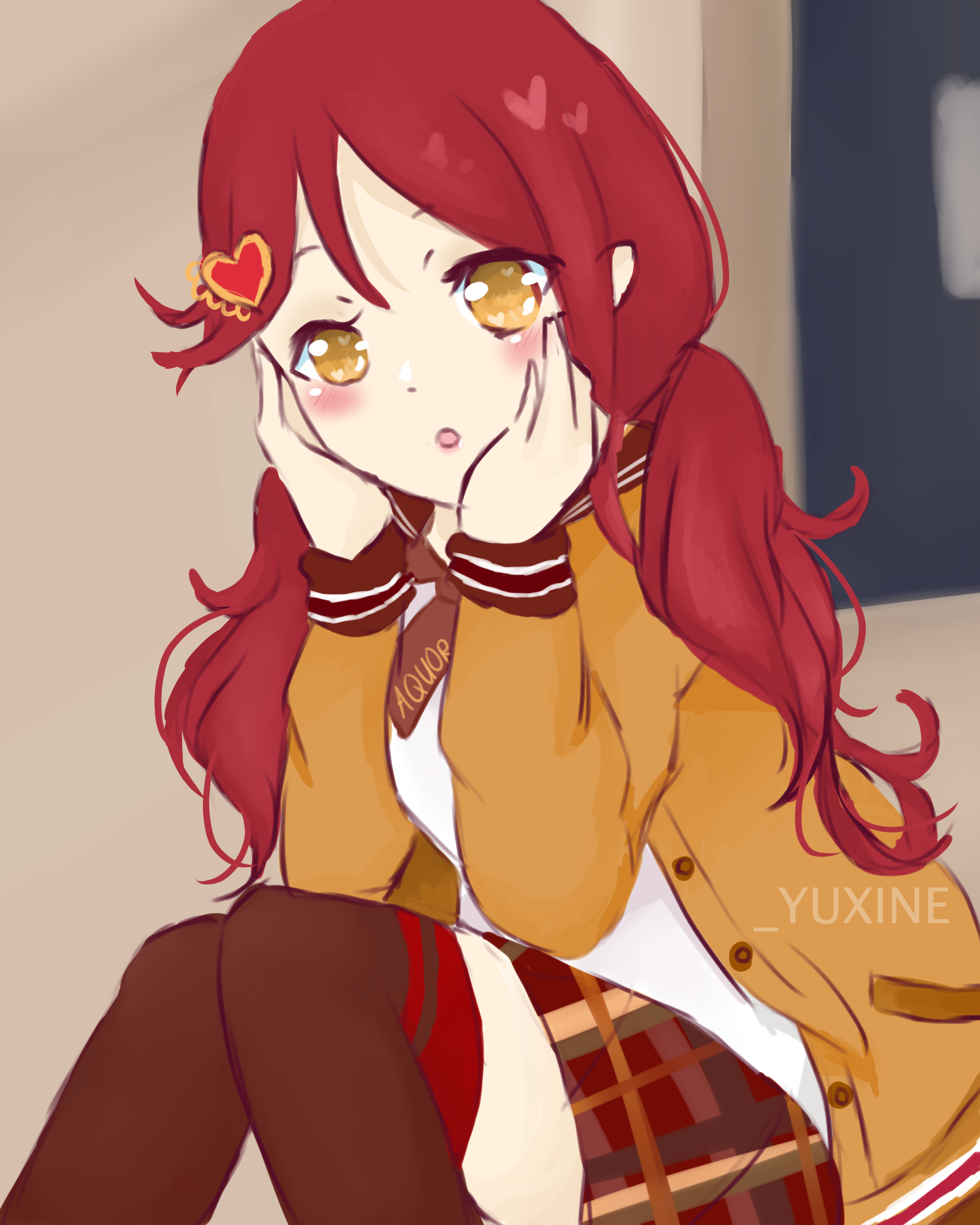 "Riko~ Were you waiting long?" | Scrolller