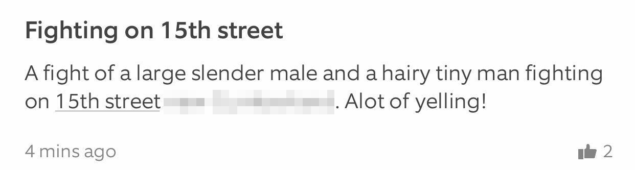 Ring Alert: Hairy Tiny Man Fighting | Scrolller