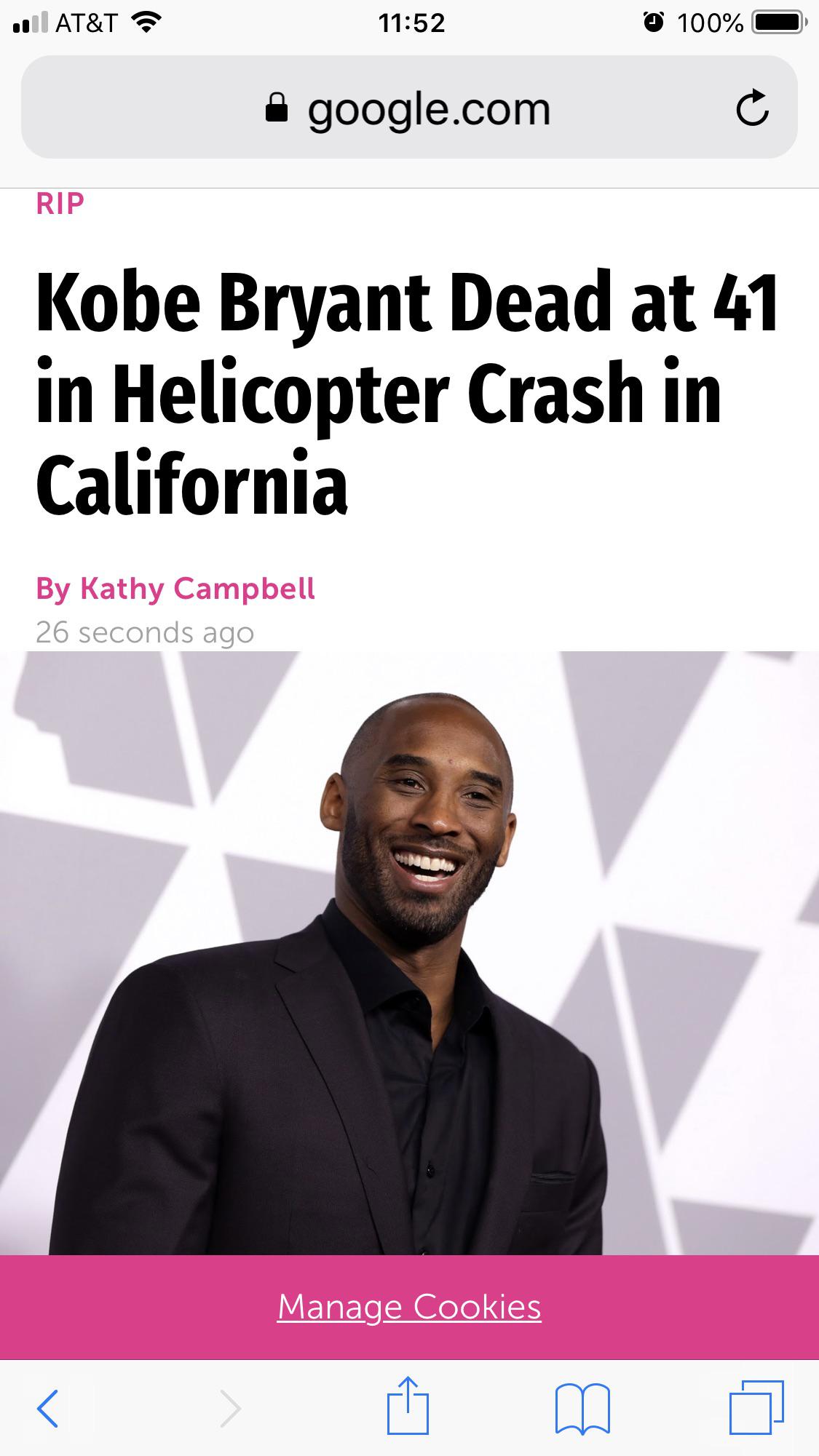 Rip Kobe ️🏀 | Scrolller