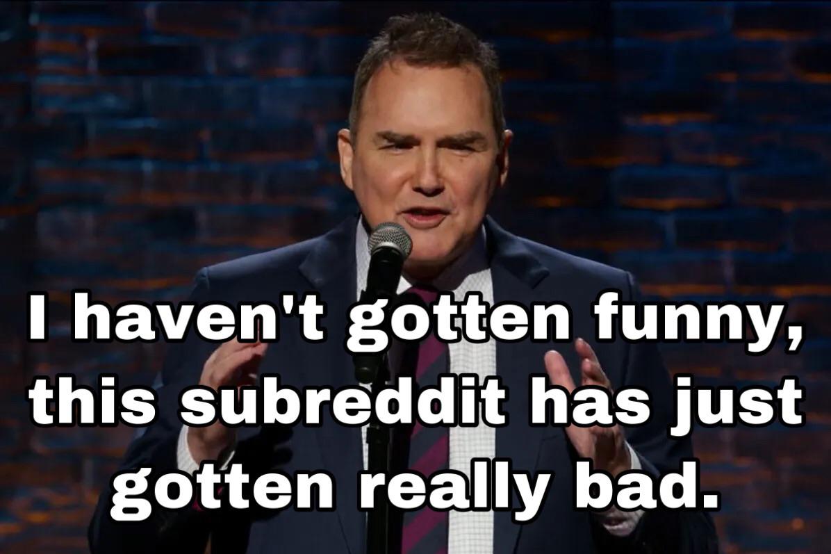 RIP Norm. | Scrolller