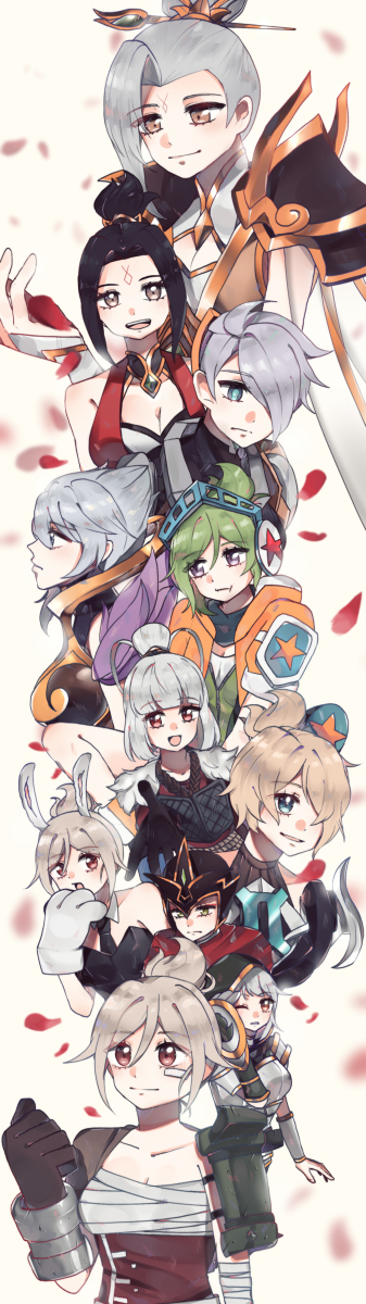 Riven art with all her skins | Scrolller