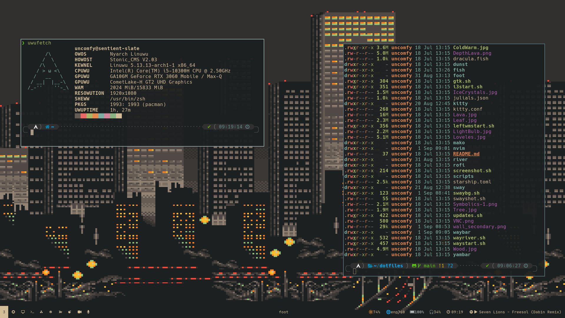 [River] Gruvbox themed | Scrolller