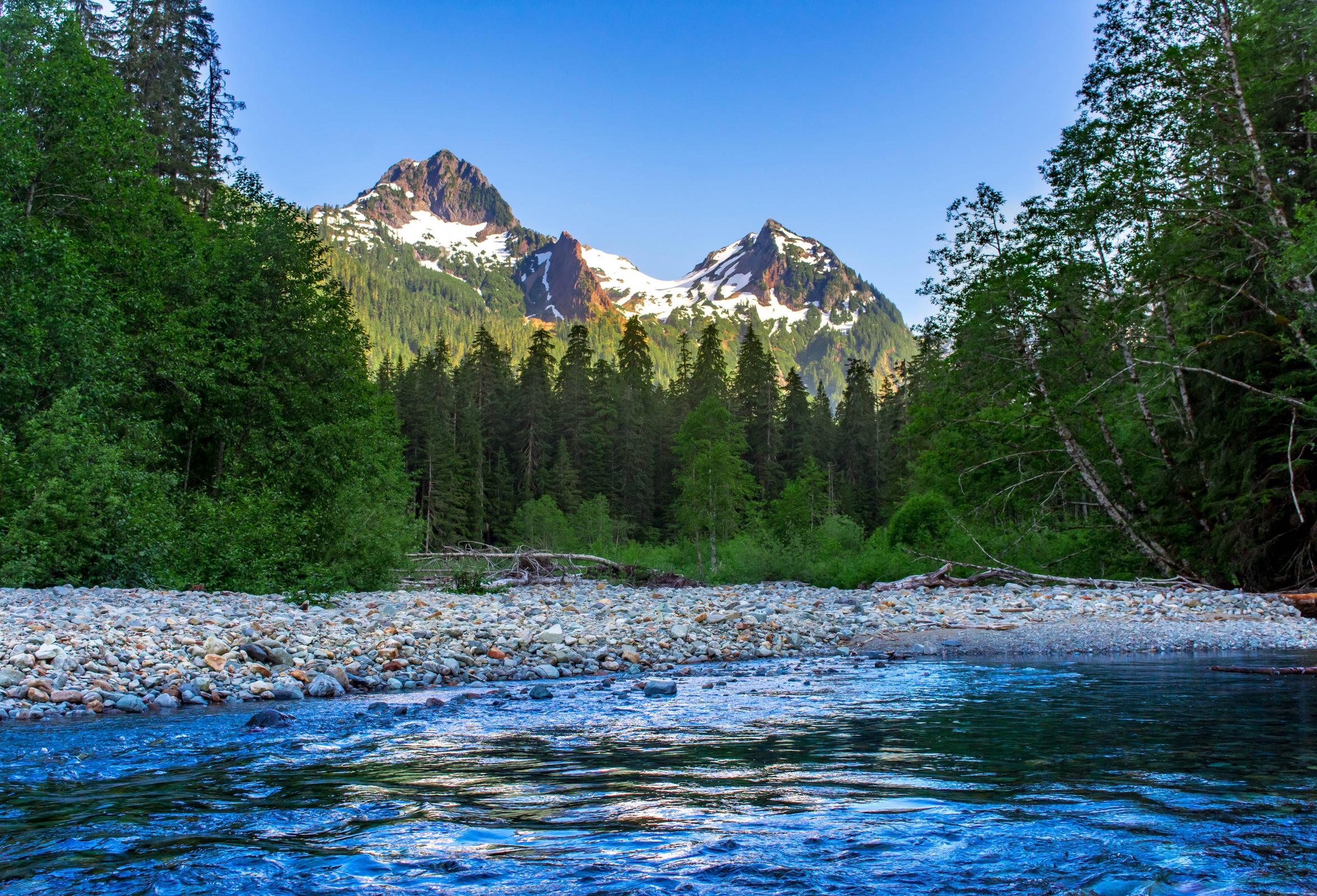 River in the Cascade Mountains [5881x4000] | Scrolller