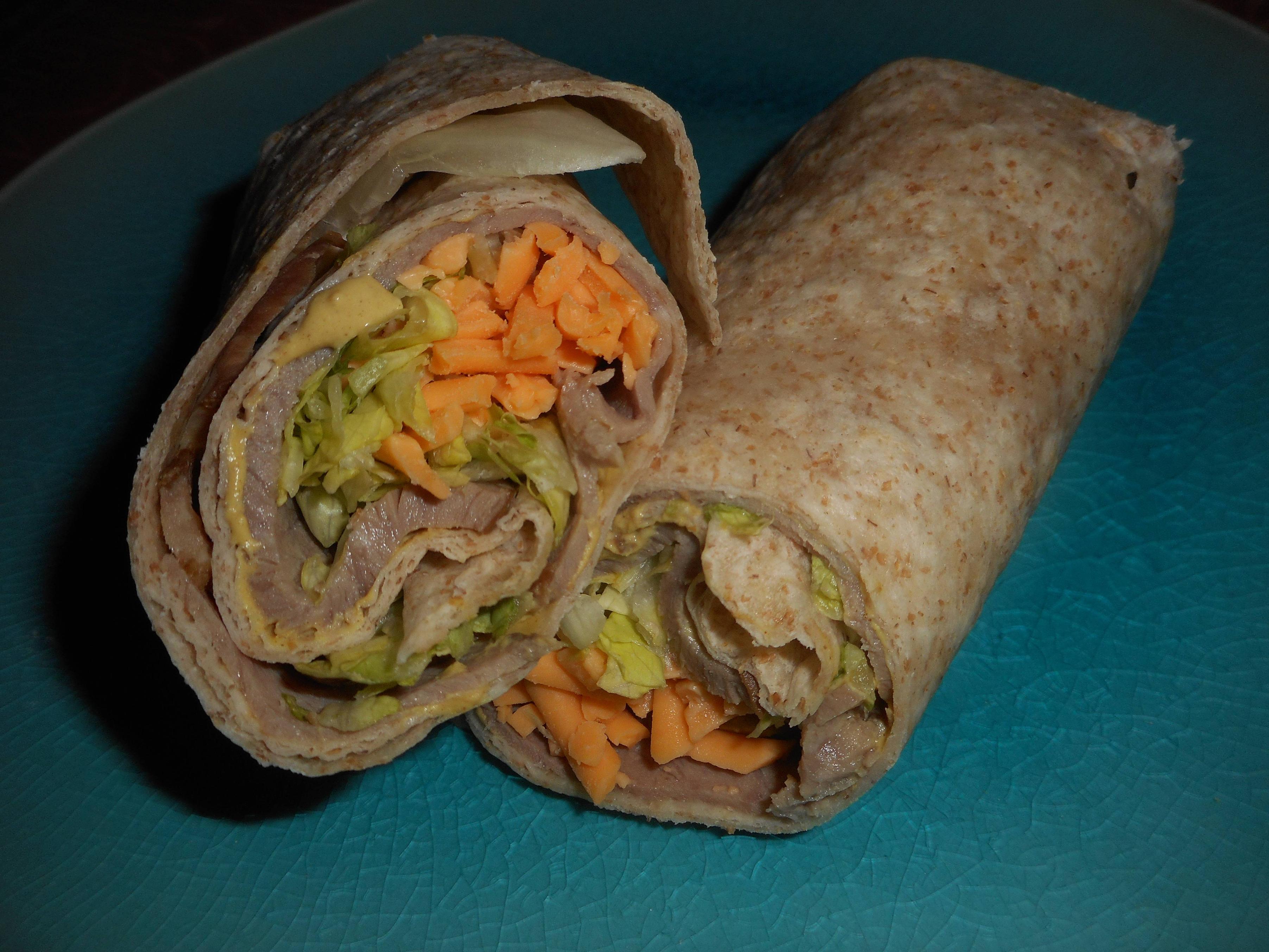 Roast beef wrap | Scrolller