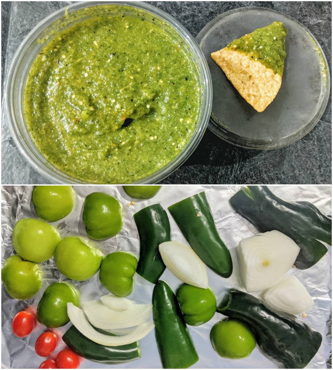 Roasted tomatillo salsa | Scrolller