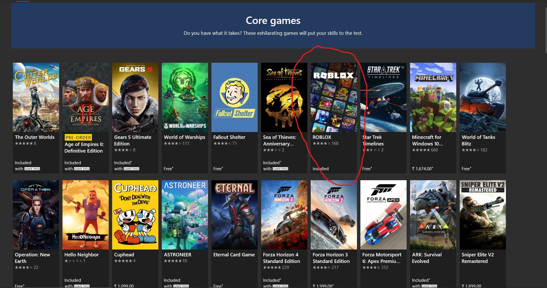 Roblox made it to core games | Scrolller