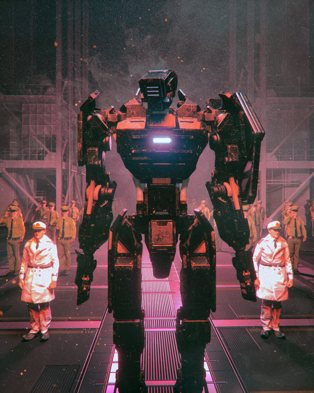 robo military men thing. | Scrolller