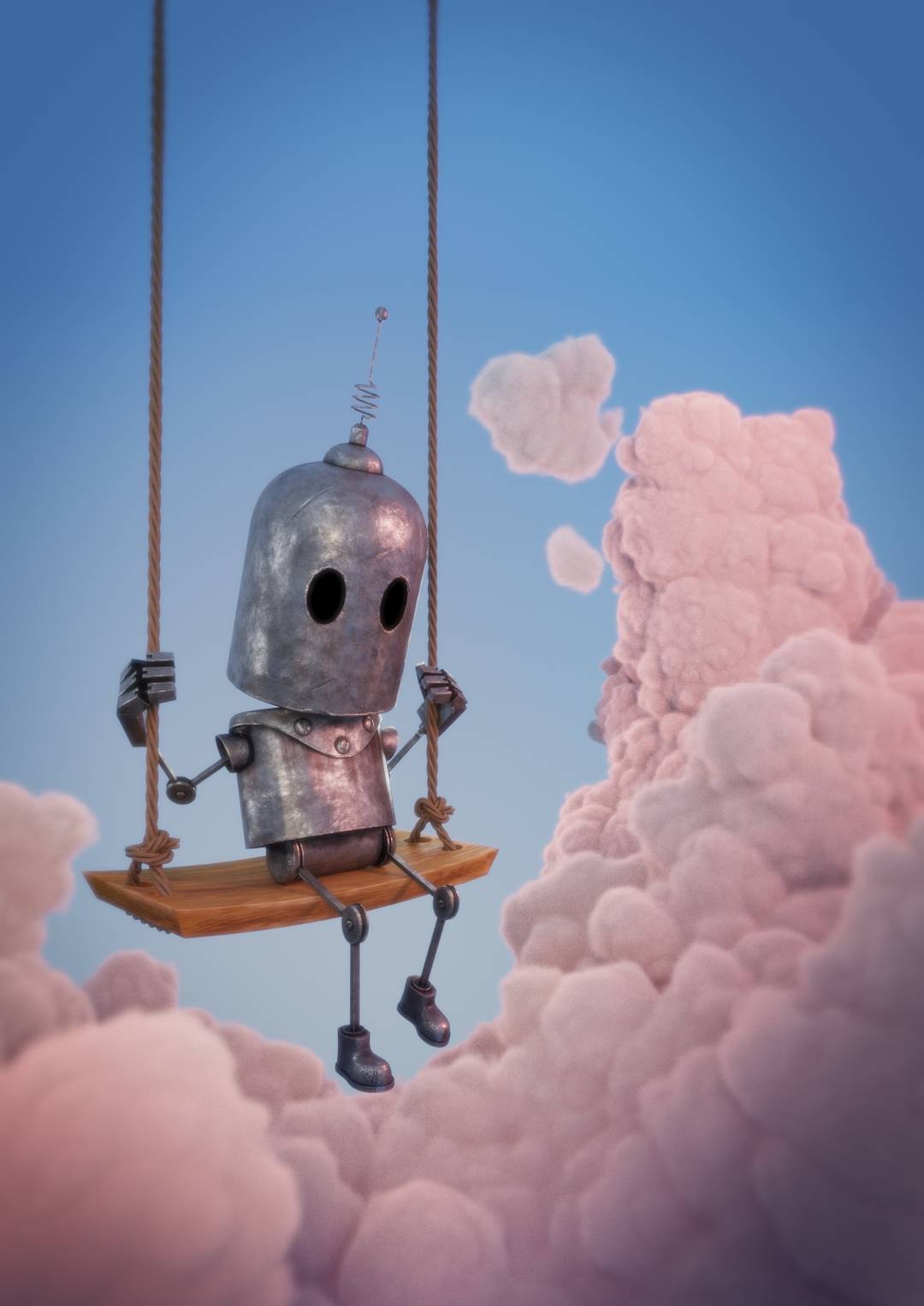 Robot Swing - My First Experiment with Houdini Volumetrics | Scrolller