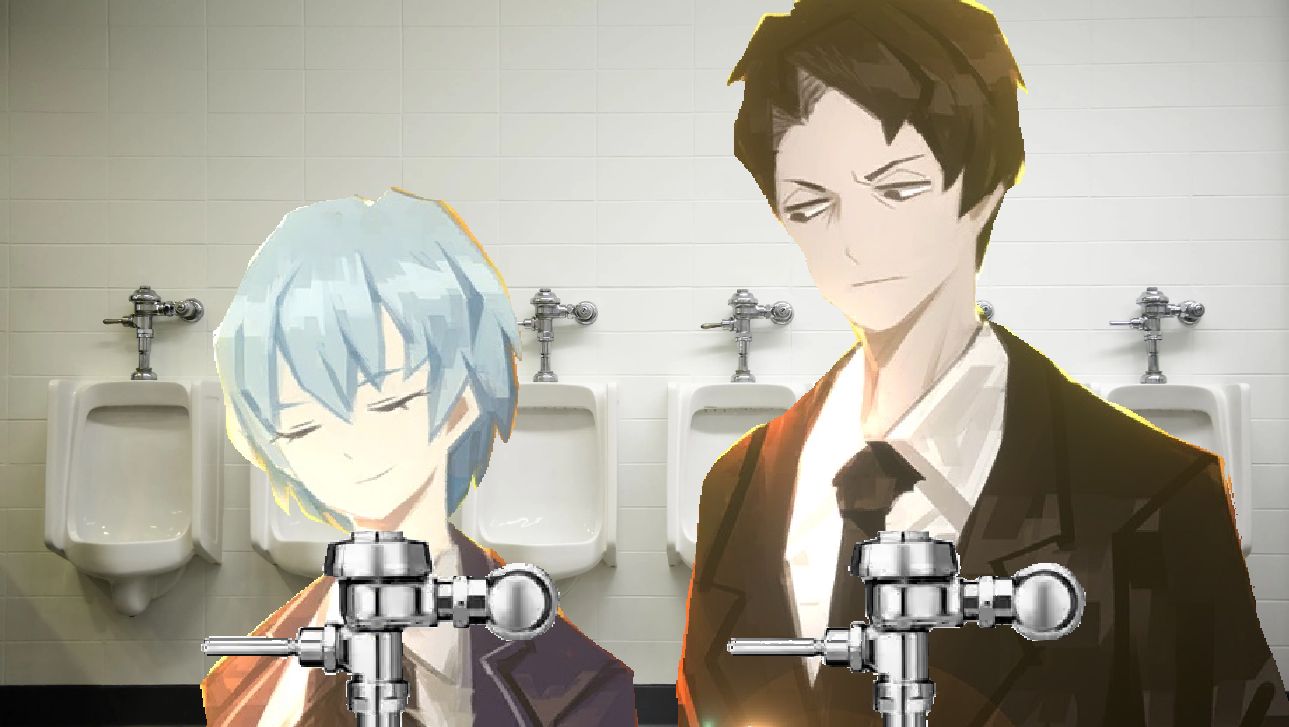 Roland breaking restroom etiquette | Scrolller