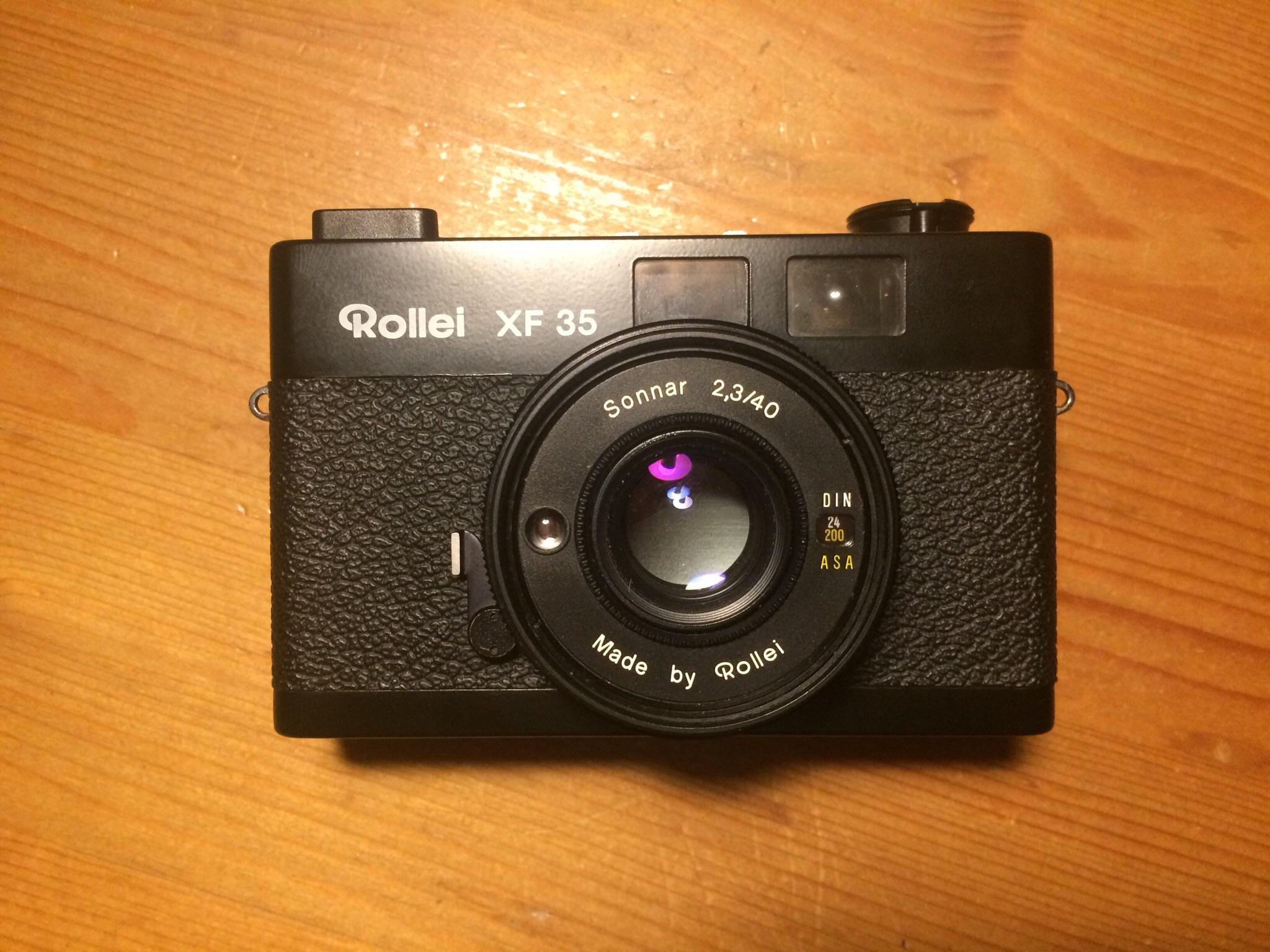Rollei XF rangefinder with Carl Zeiss Sonnar lens | Scrolller