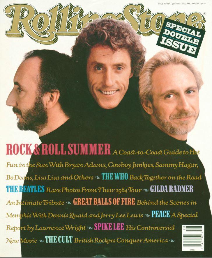 Rolling Stone, July 13th, 1989. 28 Years Ago Today. | Scrolller