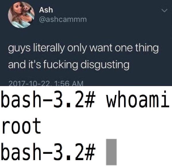 Root level access of course | Scrolller