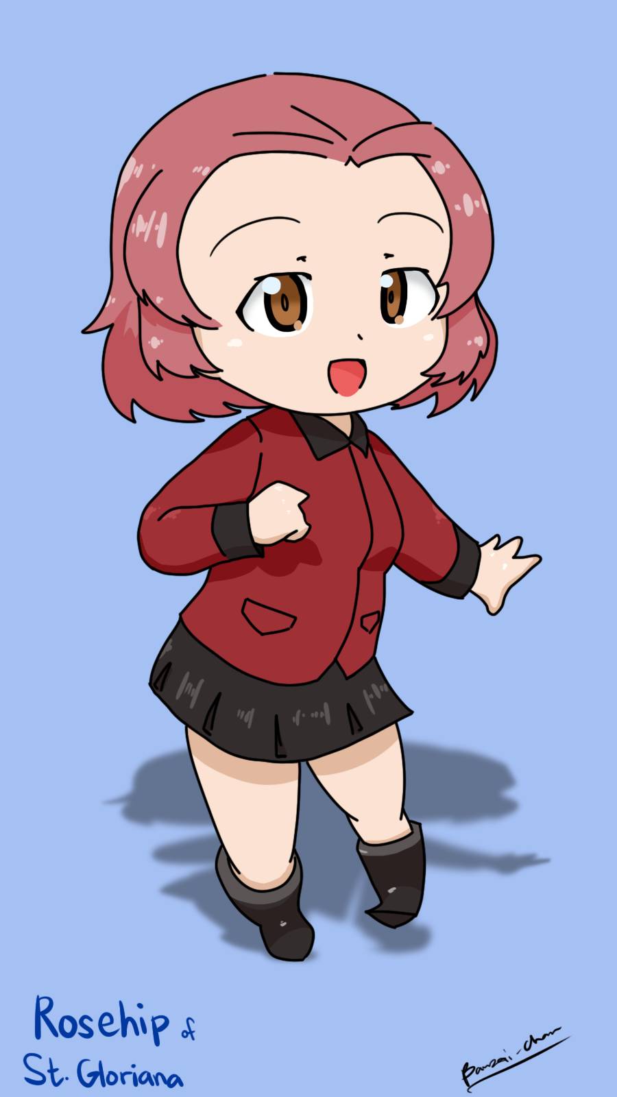 Rosehip Chibi Illustration | Scrolller