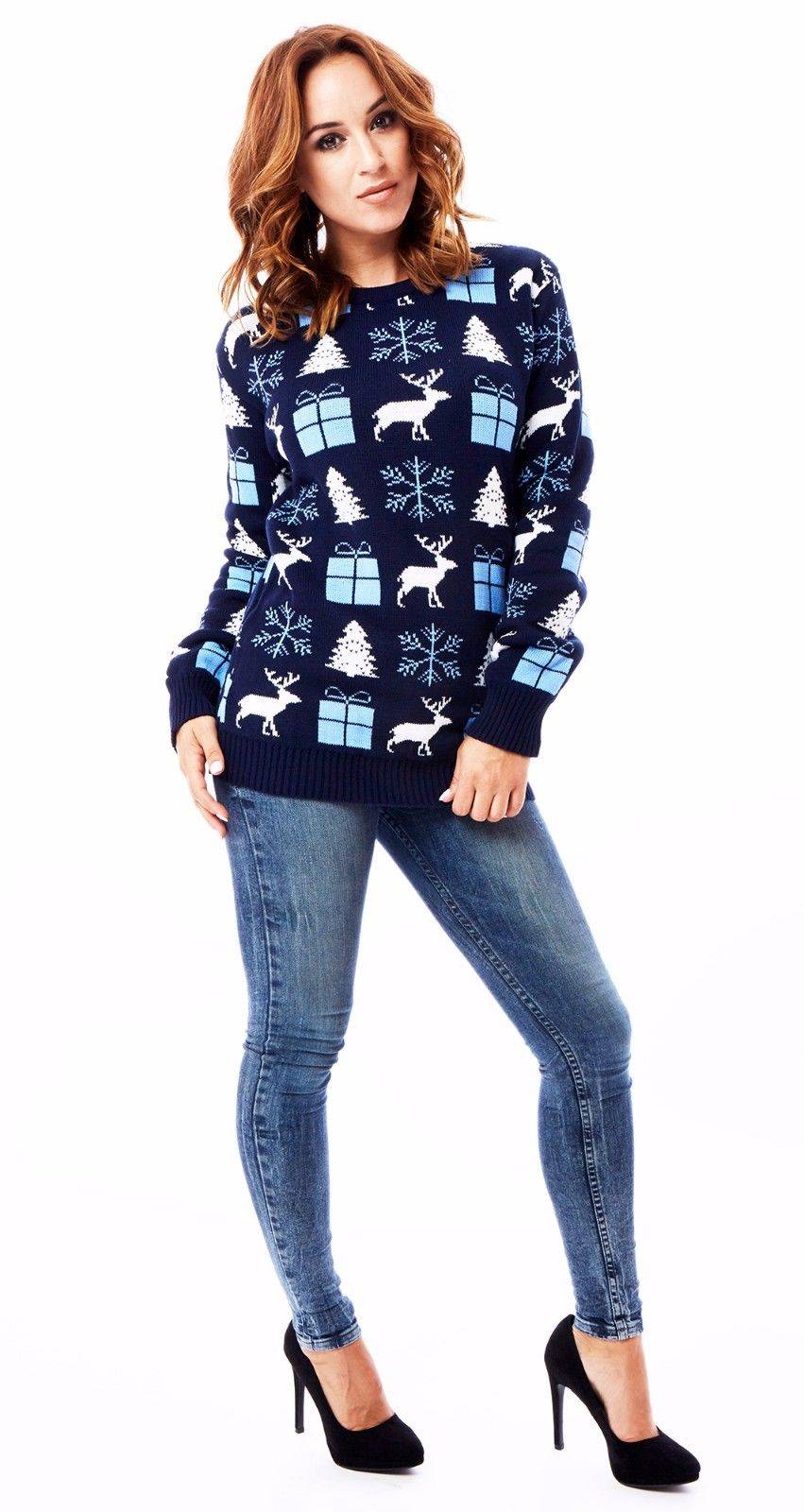 Rosie modelling Christmas Jumpers Part 2 | Scrolller