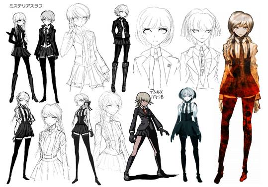 Rough Design: Kyoko Kirigiri | Scrolller
